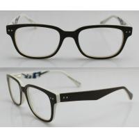 Quality Black Acetate Kids Eyeglasses Frames , Optical Eyewear Frames for Boys for sale