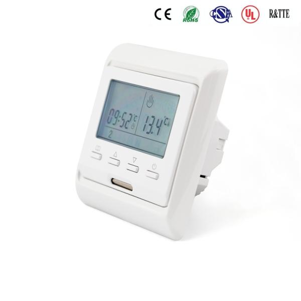 Quality Wireless 7 Day Programmable Room Thermostat Digital Temperature Control Water for sale