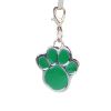 china Stainless Steel Pet Tag Paw Shape Dog Identity Tags Collar Accessory Pendant