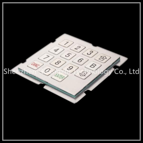 Quality Customized Industrial Metal Keyboard For Dyeing Machine Equipment Operation for sale