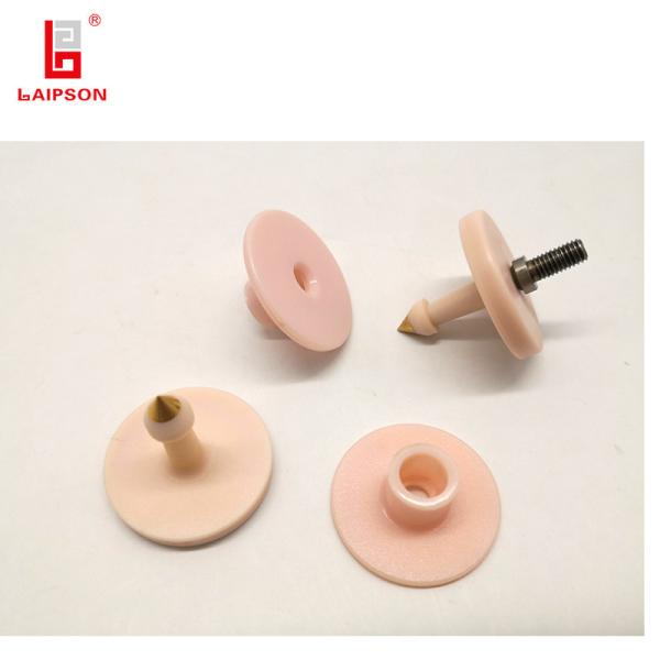 Quality 30mm Diameter FDX-B RFID Livestock Ear Tags ISO11784/5 Standard For Sheep Cattle for sale
