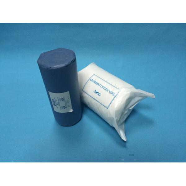 Quality CE White Absorbent Medical Cotton Wool Roll 1000g for sale