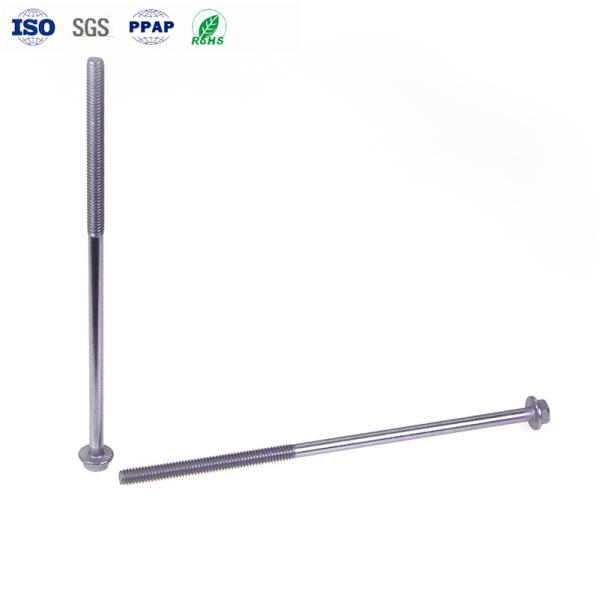 Quality M8x300mm Hex Flange Bolt Stainless Steel A2-50 Grade for sale