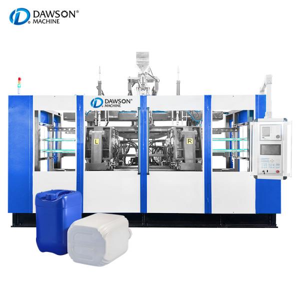 Quality Fully Automatic 20L Jerry Can Double Station HDPE Bottle Jerry Can Blowing Making Tank Container Jar Jug Extrusion Blow Molding Machine for sale
