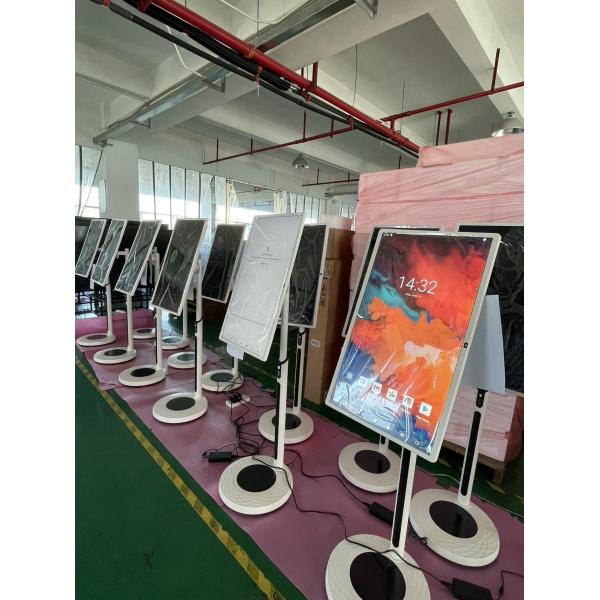 Quality 32 Inch Touch Screen Portable Mobile Smart Screen With Stand for sale