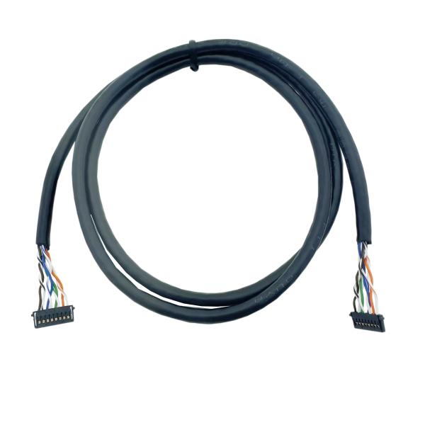 Quality 0.97m Length Industrial Cable Assemblies Wire Harness Custom Shielding Bushing for sale