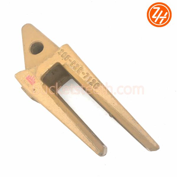 Quality 205-939-7120-40 Bucket Teeth And Adapters , PC200 Excavator Tooth Adapter for sale