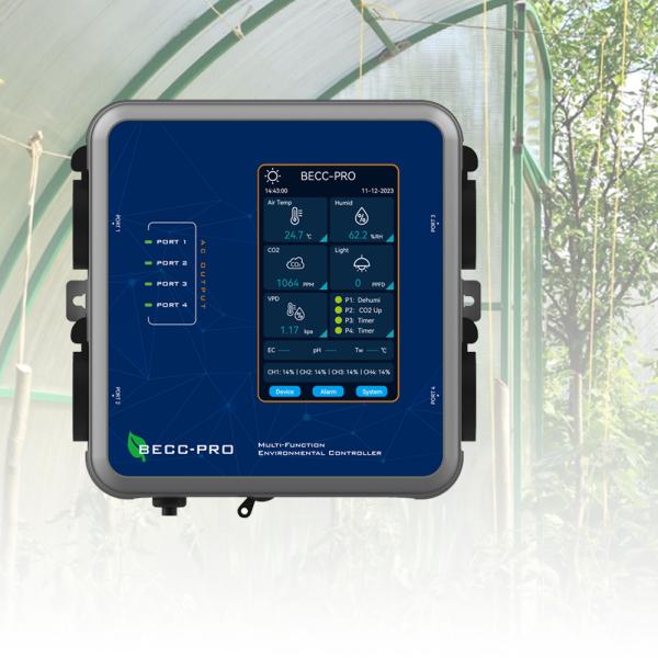 Quality Greenhouse 4-in-1 Sensor: Multi-function Monitor & Control for Temperature, for sale