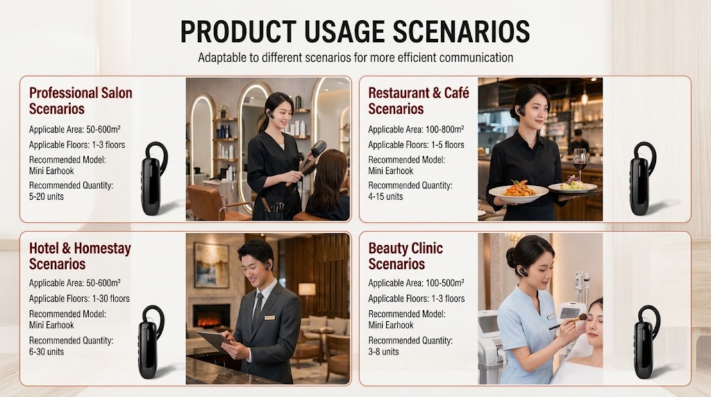Mini Walkie-Talkie application scenarios