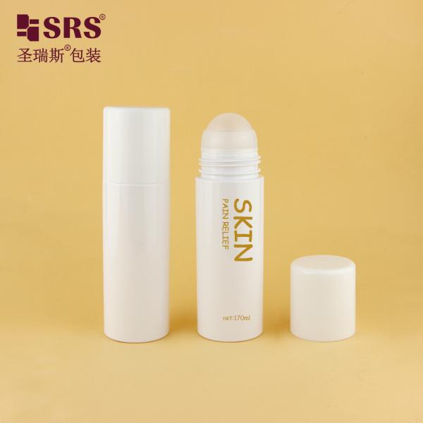 Quality Plastic Ball Green Plastic Roll-On Bottle For Deodorant Gel Resistant Recyclable for sale