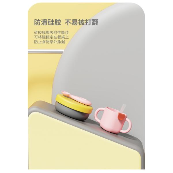 Quality Toddler Silicone Tableware Set Customized Logo Microwave Steamable Newborn for sale