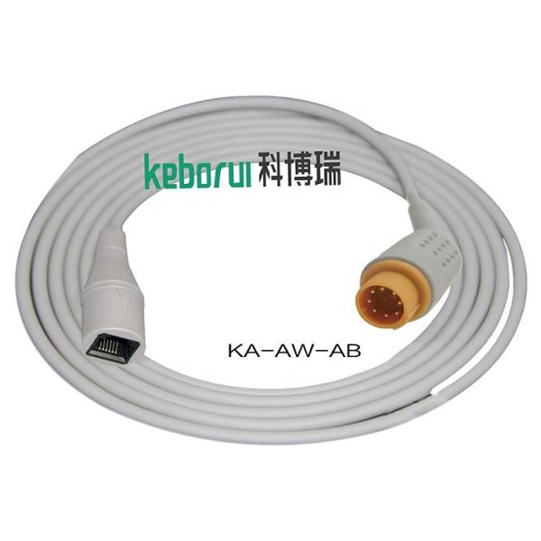Quality IBP adapter cable compatible for Arrow monitor to abbott transducer for sale
