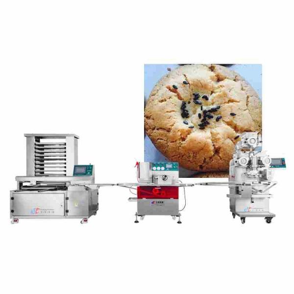 Quality Puff Pastry Cookie Encrusting Machines Used In Biscuit Factory for sale