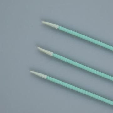 Quality Dust Free Cleanroom Cotton Bud Swab Pointed Tip Electronic Cleaning Swabs Foam for sale