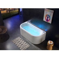 Quality Single Spa With Double Waterfall Massage Bathtub for sale