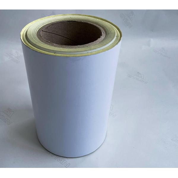 Quality 25UM PET Snow Tire Glue Personalised Self Adhesive Labels for sale