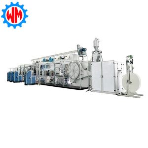Quality Full Servo Adult Diaper Making Machine Intelligent Control With Professional for sale