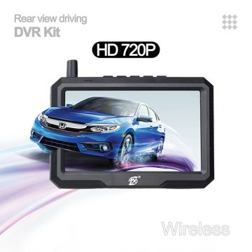 Quality Vehicle 1080P DVR Reverse Camera 5 Inch Color Screen For Driving Recording for sale