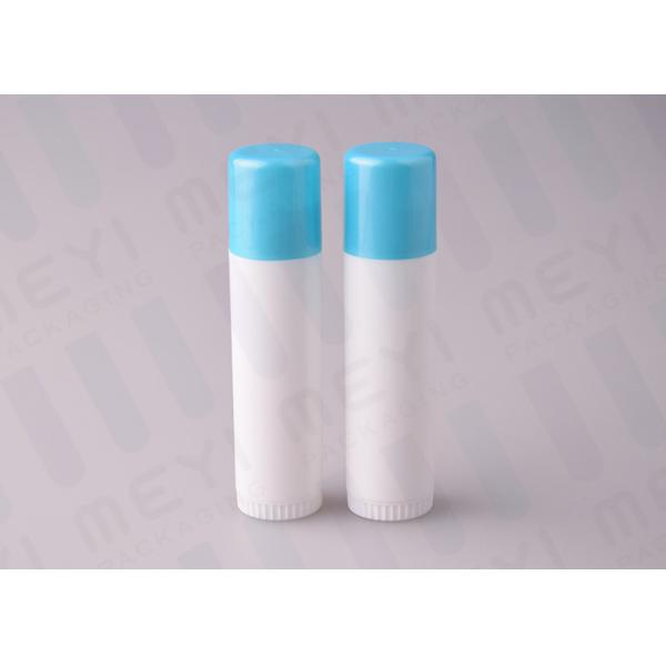 Quality 17g Customized Color Lip Balm Tubes , Cylinder Empty Lip Balm Container for sale