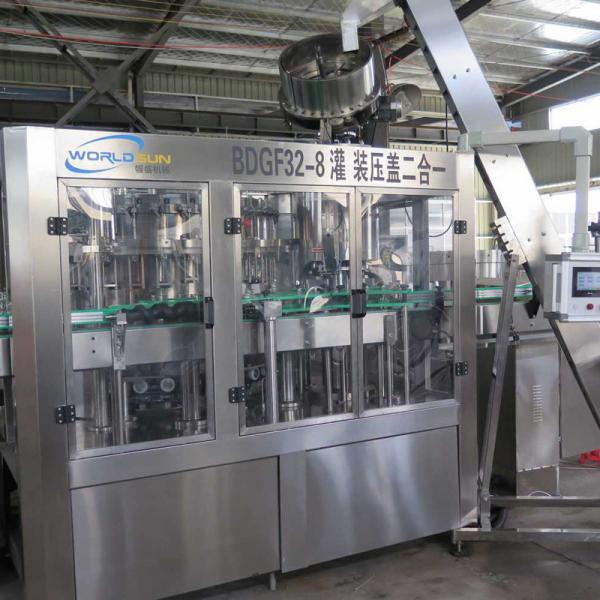 Quality Small Scale ISO Certified 8000BPH Beer Filling Machine beer bottle filling for sale