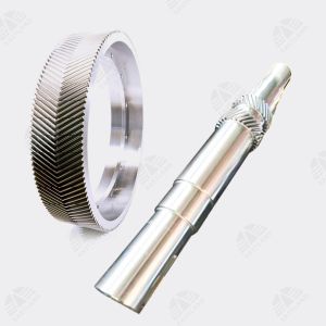 Quality Pinion Shaft and Bull Gear for Triplex Mud Pump Power End for sale