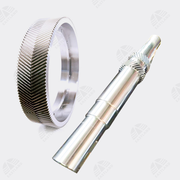 Quality Pinion Shaft and Bull Gear for Triplex Mud Pump Power End for sale