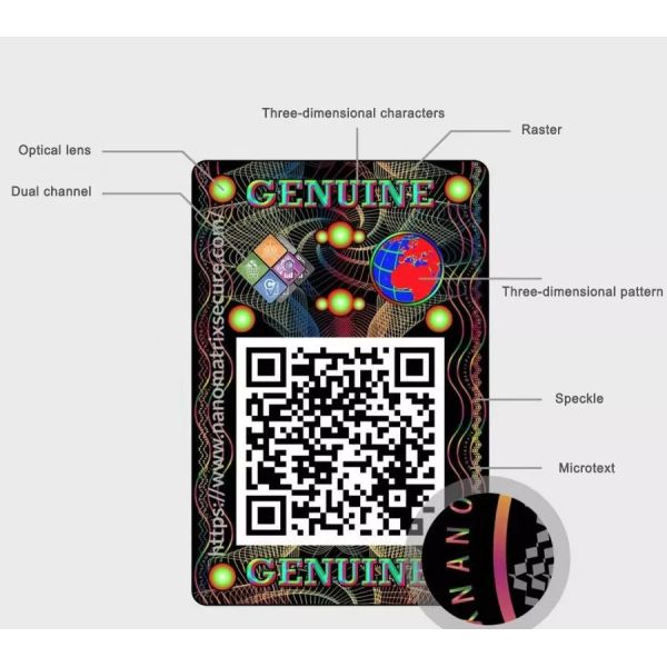 Quality Custom Printing Product Label Stickers Anti Counterfeiting Tax Stamps for sale