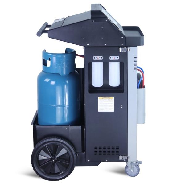 Quality R134a Automotive AC Evacuation Machine Car AC Service Station for sale