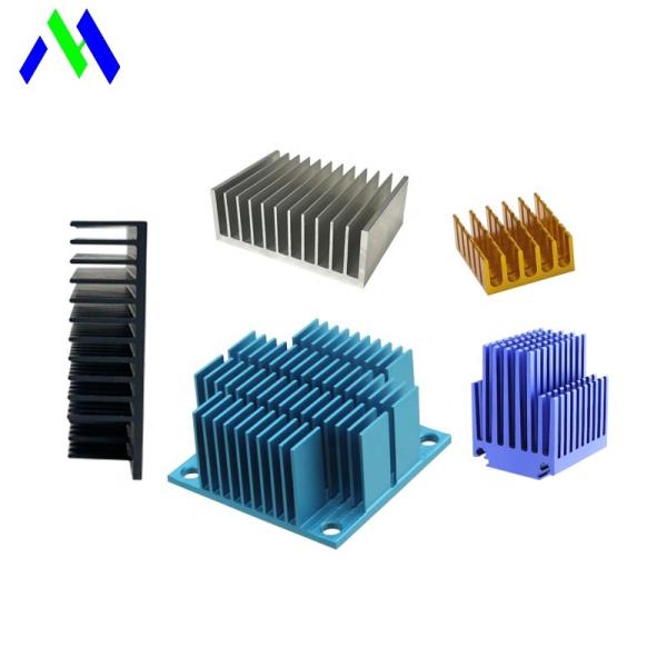 Quality Square Multipurpose Anodized Heat Sink , Anti Corrosion CNC Heatsink for sale