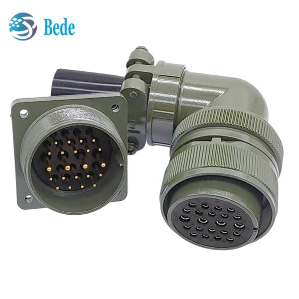 Quality MIL-DTL-5015 Series Industrial Circular Connector MS3108A Elbow Threaded Connector for sale