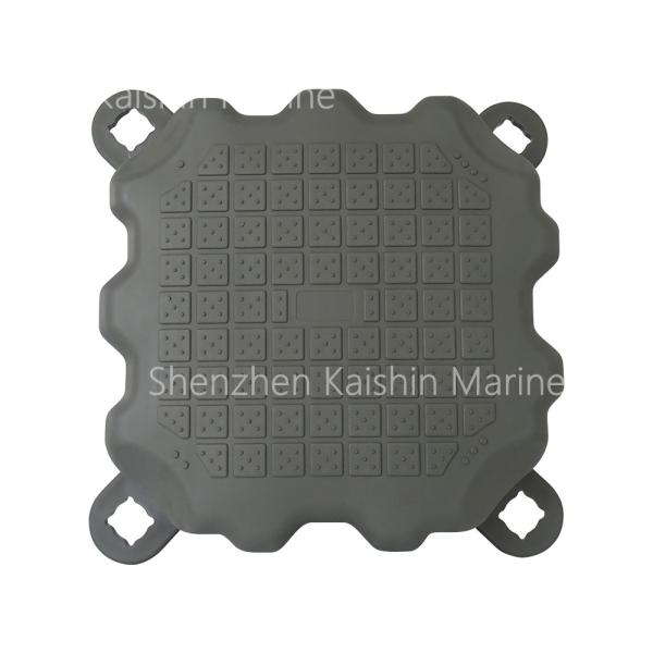 Quality Easy To Assemble Blue Modular Floating Pontoon Plastic Floating Cubes Marina Jet for sale