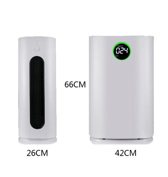 Quality HOMEFISH 480M3/H Household Air Purifier UV Sterilization Coverage Area 50-100m2 for sale