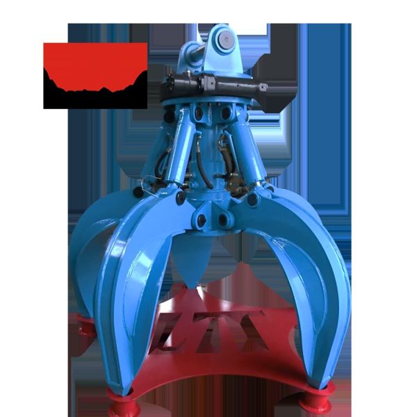 Quality Huitong Excavator Orange Peel Grab for 37-46 Ton Excavators for Scrap / Waste Handling Customized CE Certificate for sale