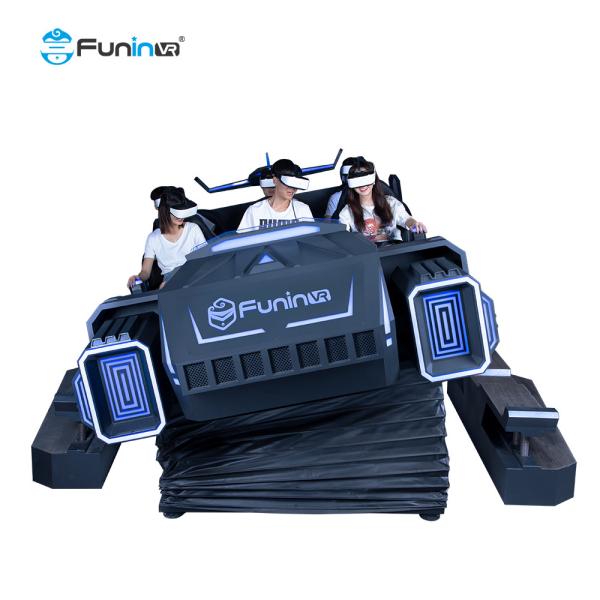 Quality HD Screen 9D Virtual Reality Simulator VR Warship With Variety Content 500kg for sale