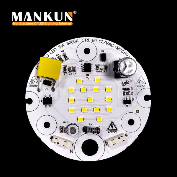 Quality Flicker Free AC120V Triac Dimmable LED Module For Downlight Tablelight for sale