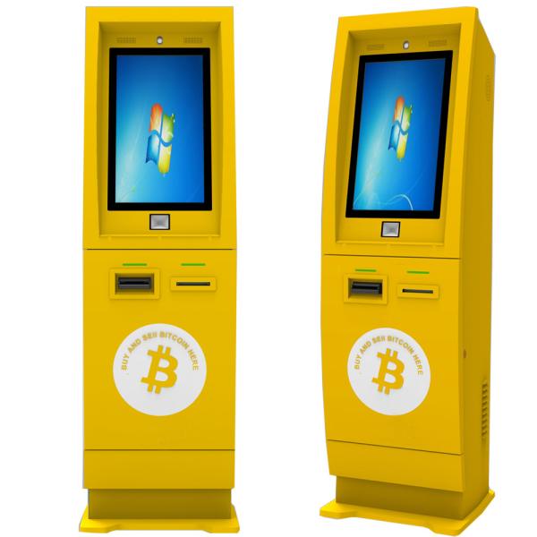 Quality Self Service Bitcoin Teller Machine , 21.5 Inch Crypto ATM Machine for sale