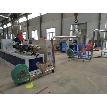 Quality Automatic PP PE Recycling Plastic Granulation Machine With Double Screw for sale