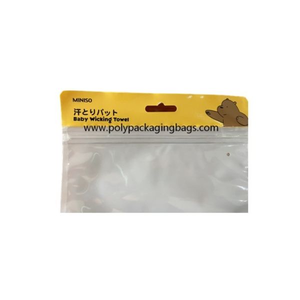 Quality Breathable And Customizable Transparent Zipper Composite Packing Bag for sale