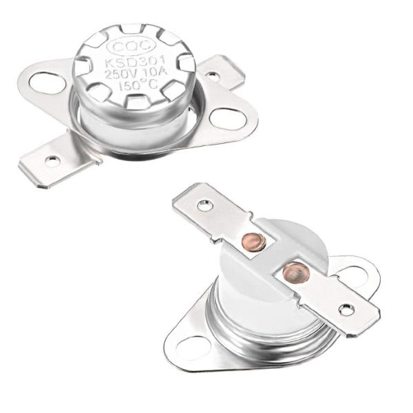 Quality 4.8mm Bimetal Thermal Protection Switch / Adjustable Thermostat Switch 250V for sale