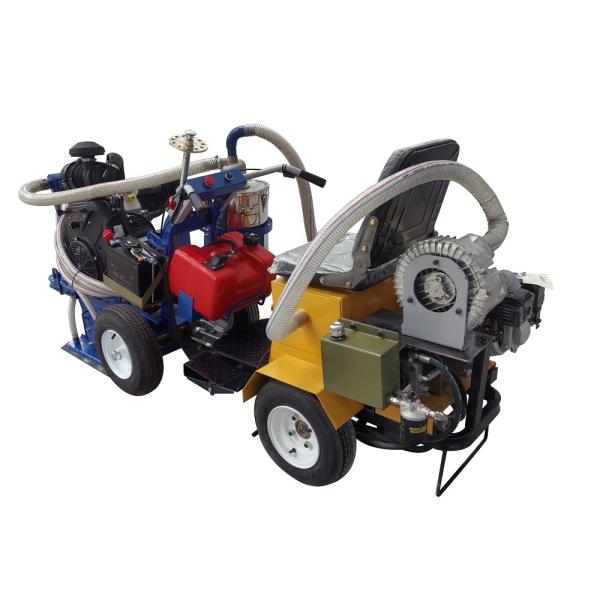 Quality PCD Grinding Head Road Line Marking Removal Machine with 35HP Air-Cooling Gasoline Engine and Suction for sale