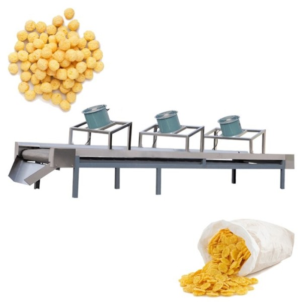 Quality Automatic Extrusion Pressing Corn Flakes Machine Production Line for sale