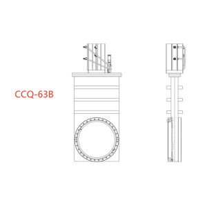 Quality Professional Vacuum Gate Valve 1E+5 To 1E-7 Pa Application For The Occasions for sale