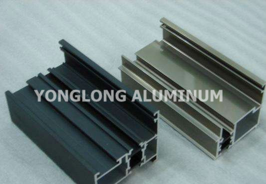 Quality Colorful High Hardness Curtain Wall Aluminum Profiles Wear Resistance for sale