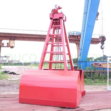 Quality Lifting Bulk 2 Peels Clamshell Mechanical Grab Bucket for sale