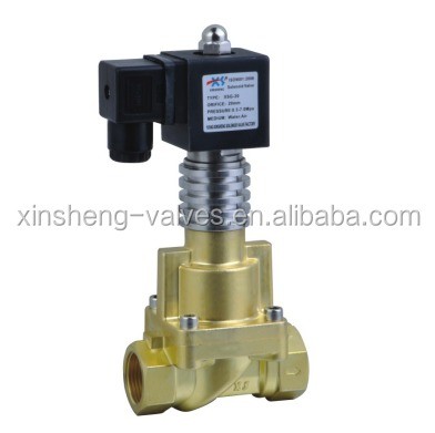 Quality SS304/Brass High Temperature Solenoid Valve Standard Normally Closed XSGW Series 2 Way for sale