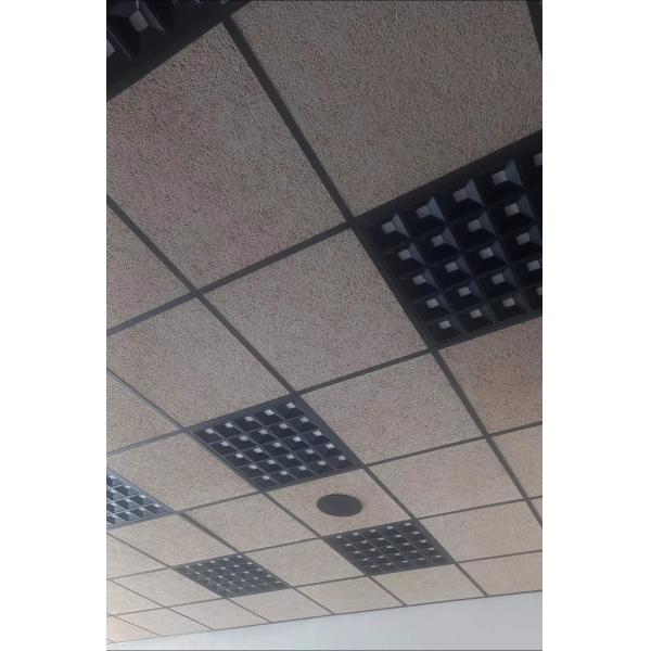 Quality Office Ceiling Tile RAL White Wood Wool Cement Acoustic Panels Soundproofing Board for sale