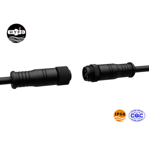Quality M16 5 Pin Nylon Bulkhead CQC M Series Connector for sale