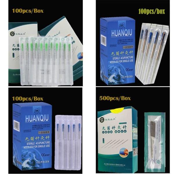 Quality Chinese Medicine Apparatus 500pcs Pack Disposable Acupuncture Needles with Guide for sale