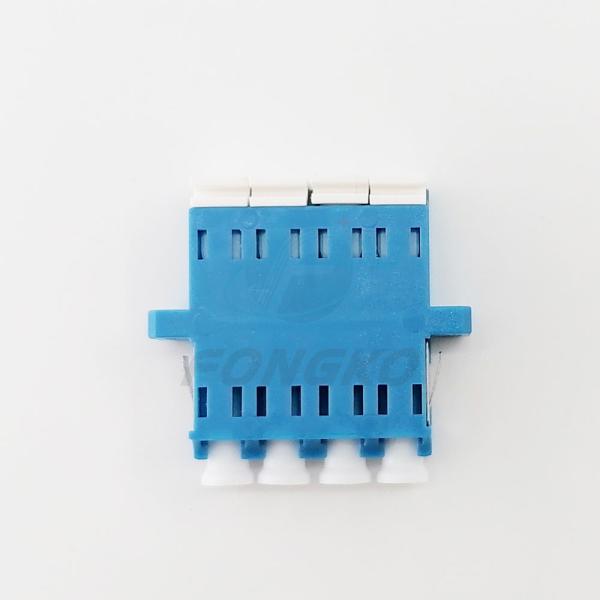Quality 1550nm Singlemode Blue Fiber Optic UPC LC Connector Adapter for sale