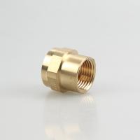Quality Professional Brass CNC Turning Parts Non Standard G 1-2'' Connector For Piple for sale